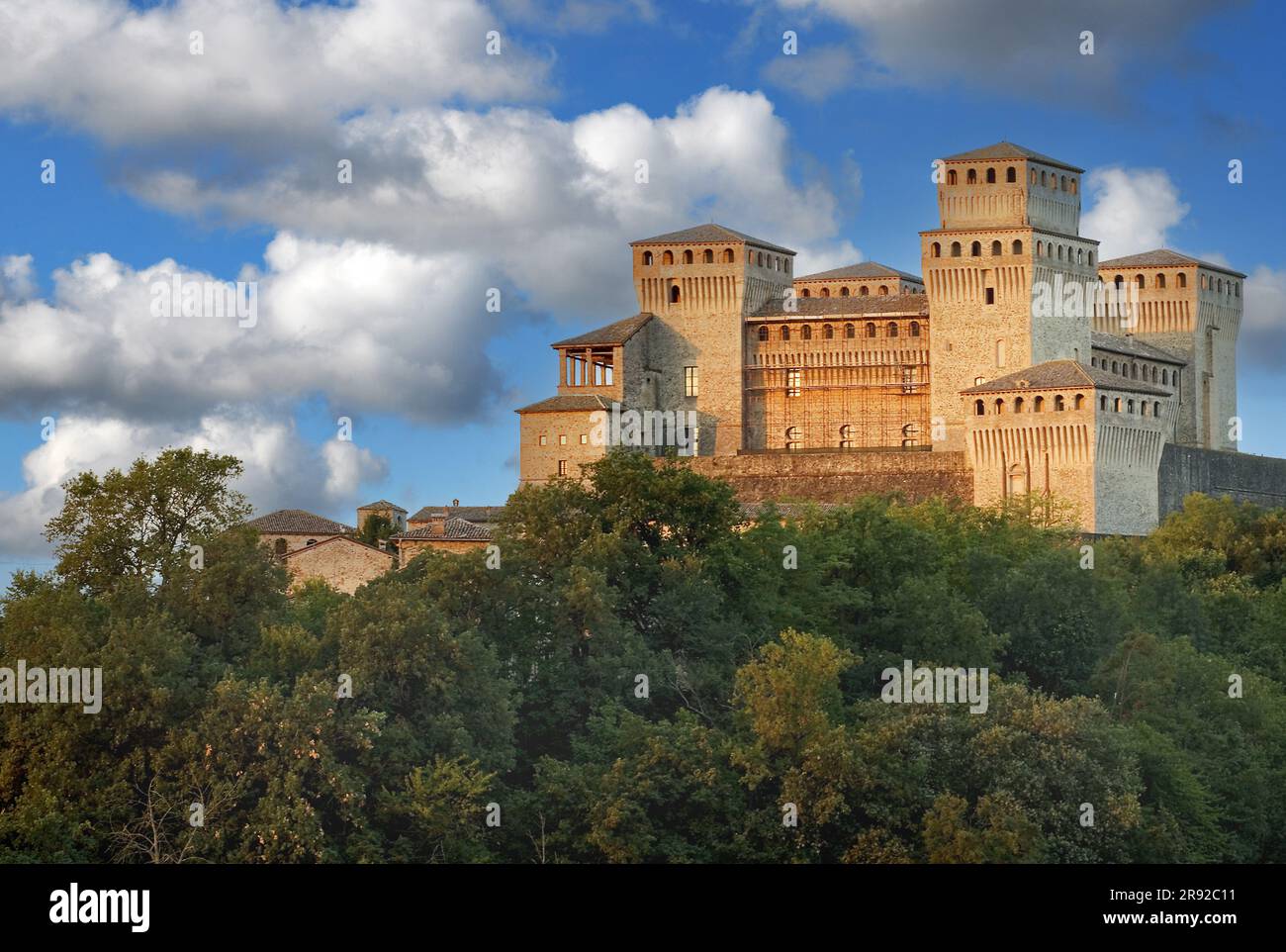 Castello di Torrechiara, Italian national monument, Italy, Emilia ...