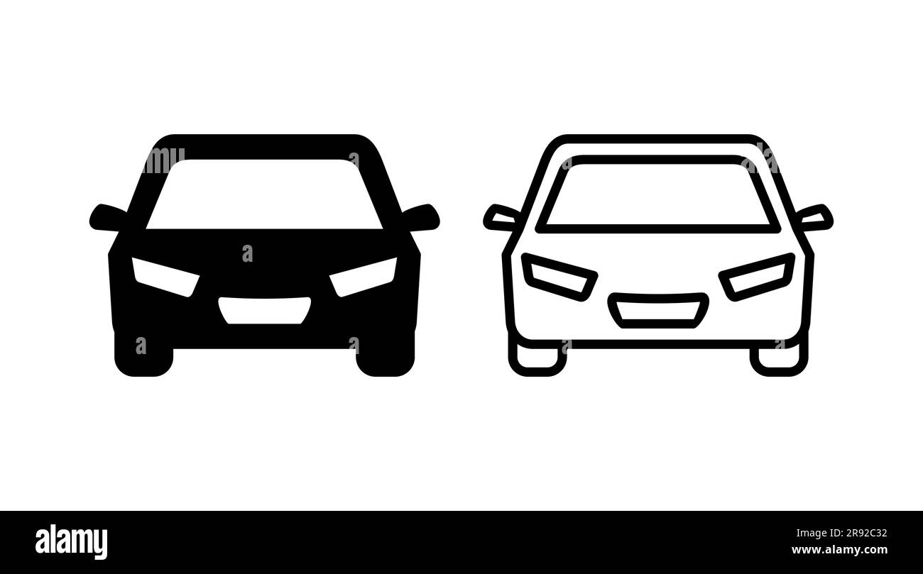 Car icon vector. Car sign. sedan Stock Vector Image & Art - Alamy