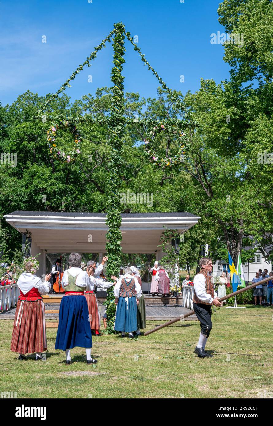 Swedish Midsummer Pole