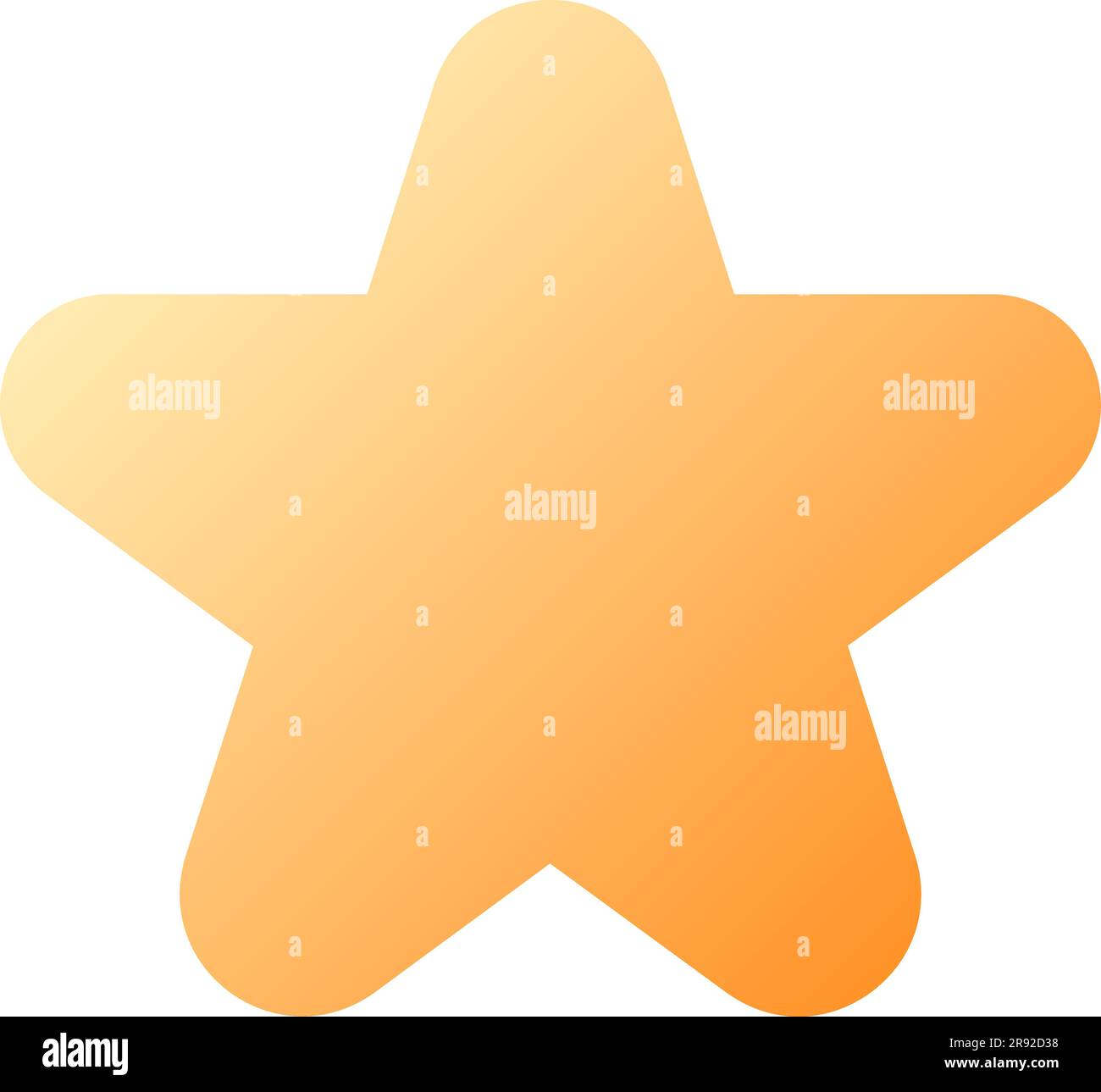 Star pixel perfect flat gradient color ui icon Stock Vector Image & Art - Alamy