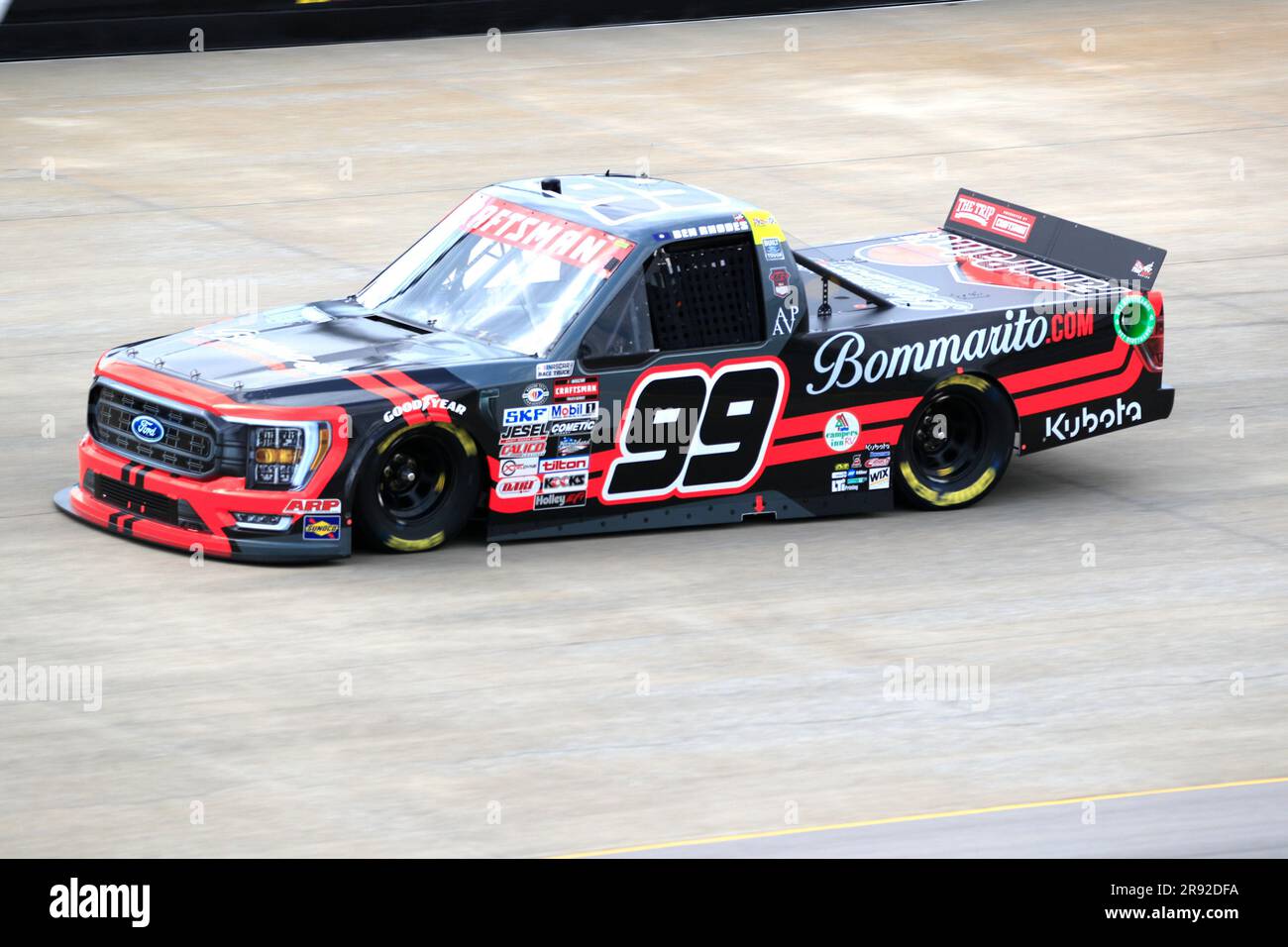 NASHVILLE, TN - JUNE 23: Ben Rhodes (#99 ThorSport Racing Bommarito ...