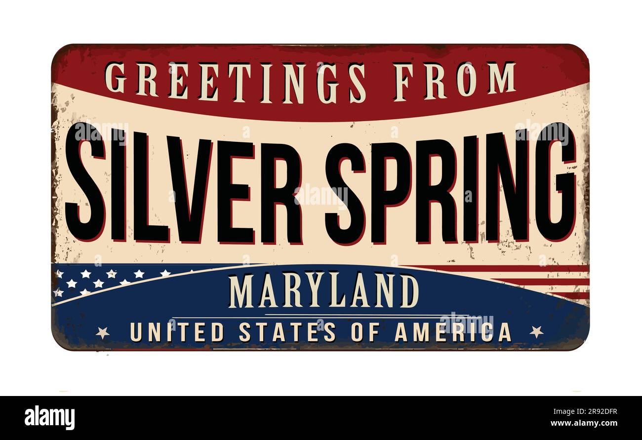 Silver spring, maryland Stock Vector Images - Alamy