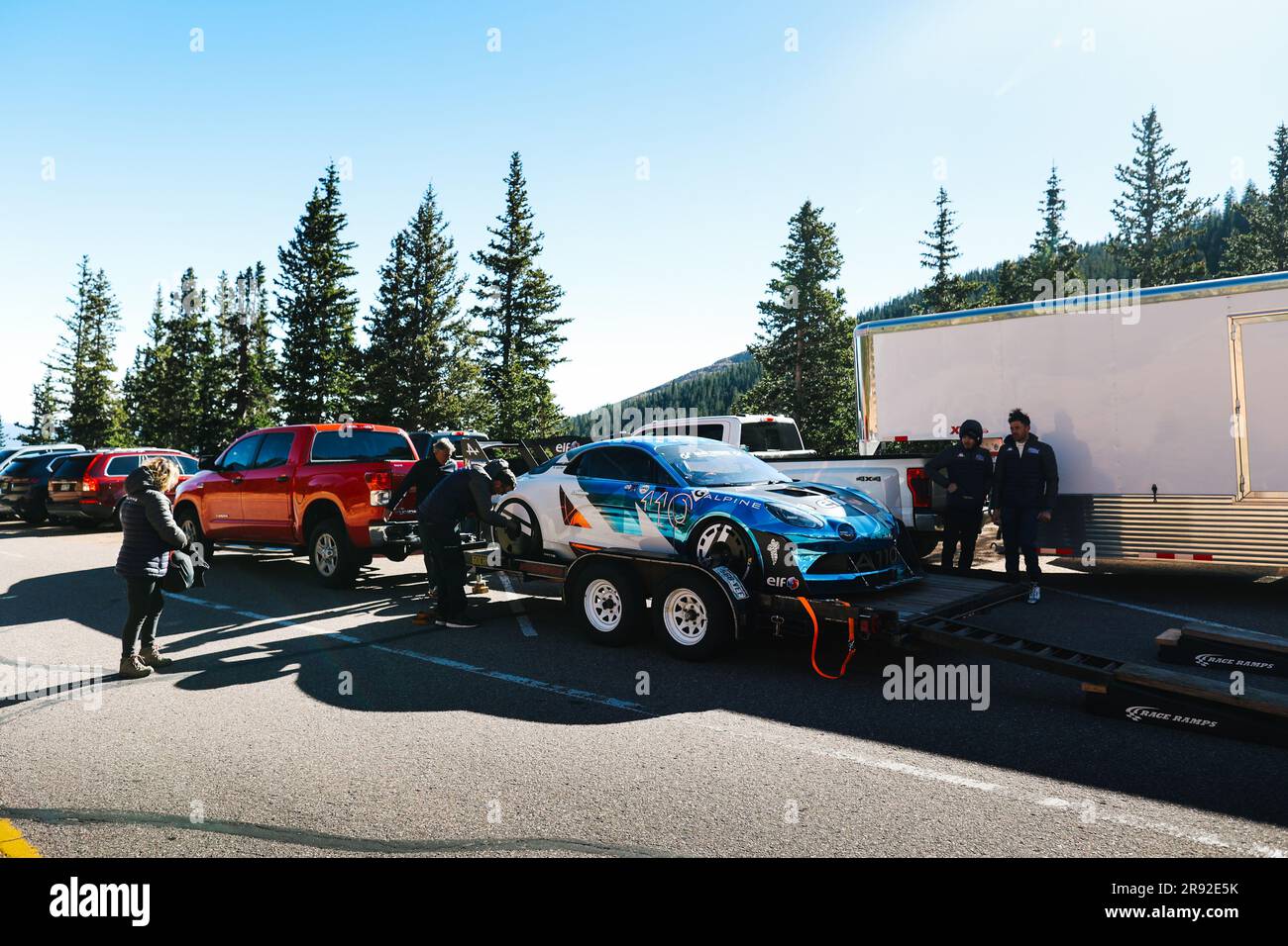 Alpine a110 gt4 evo hi-res stock photography and images - Alamy