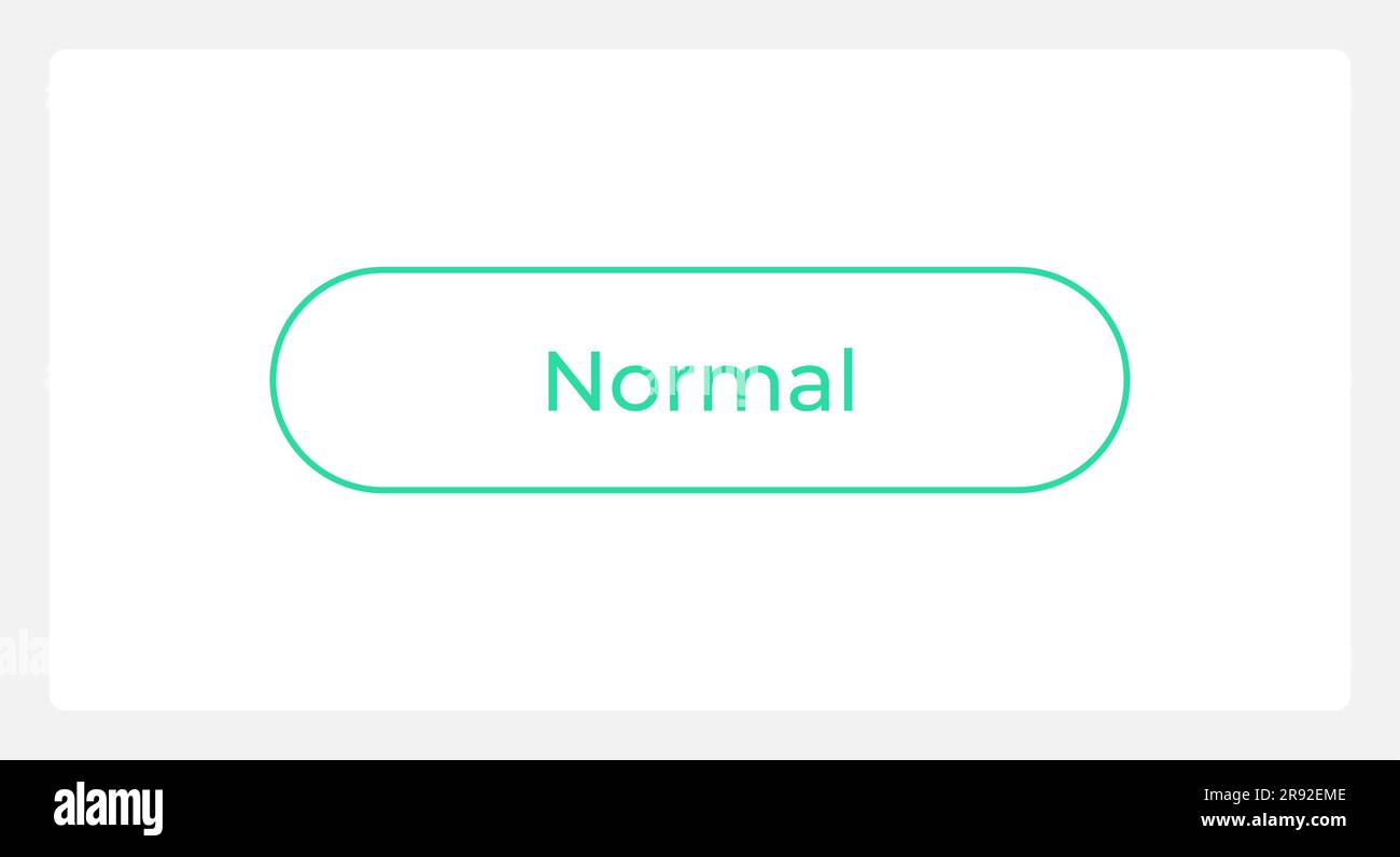 Normal Register Button State Ui Element Template Stock Vector Image And Art Alamy