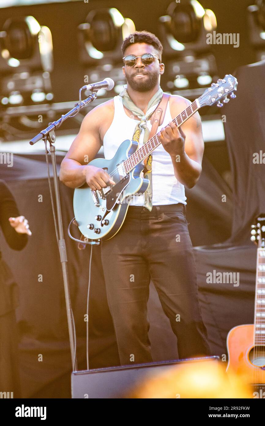 Milan, Italy. 23rd June, 2023. The American singer-songwriter and ...