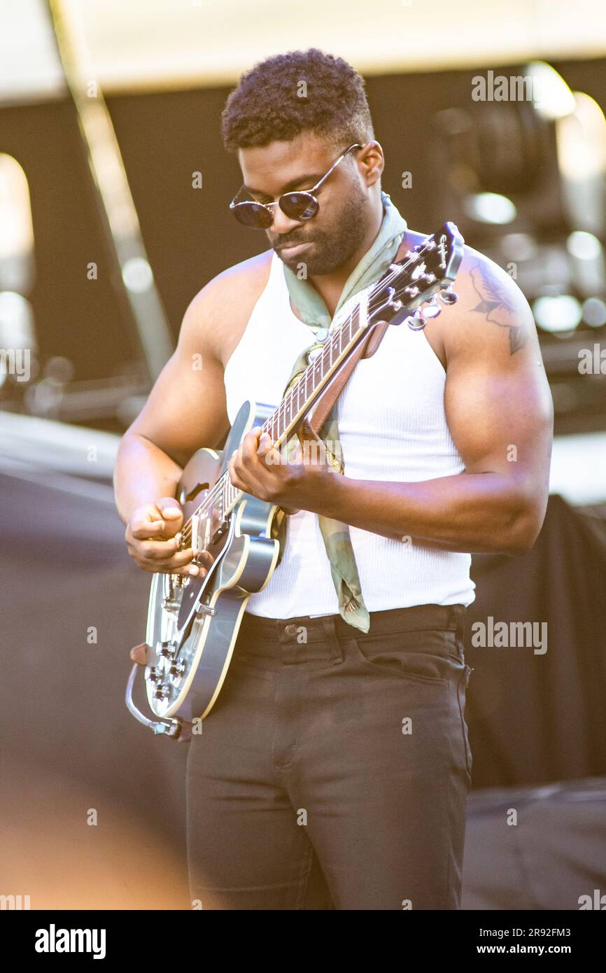 Milan, Italy. 23rd June, 2023. The American singer-songwriter and ...