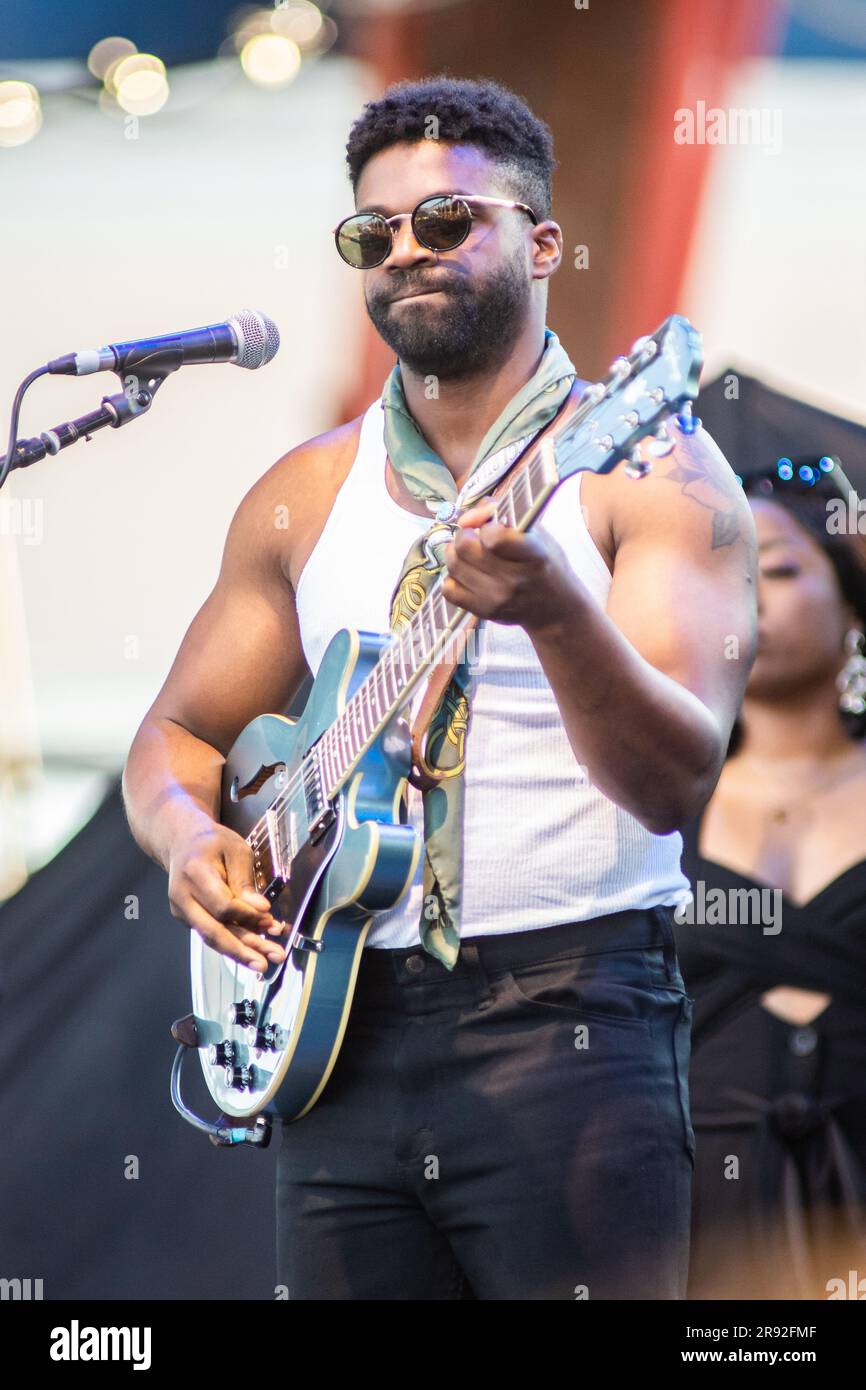 Milan, Italy. 23rd June, 2023. The American singer-songwriter and ...