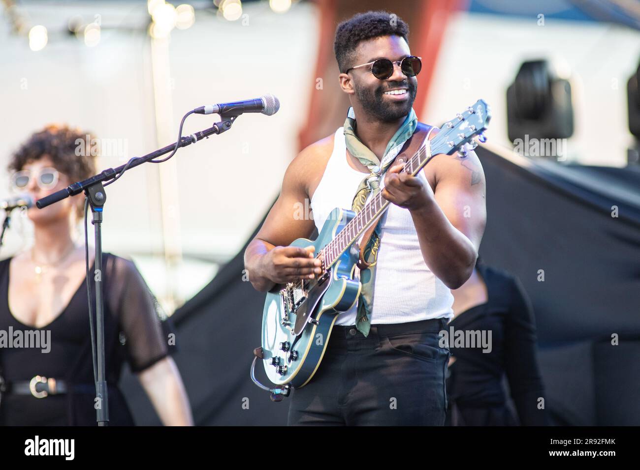 Milan, Italy. 23rd June, 2023. The American singer-songwriter and ...