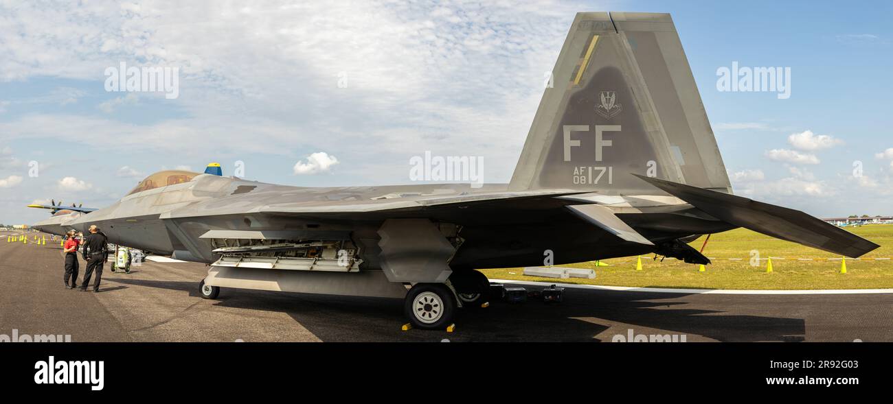 The amazing Raptor fighter jet Stock Photo - Alamy