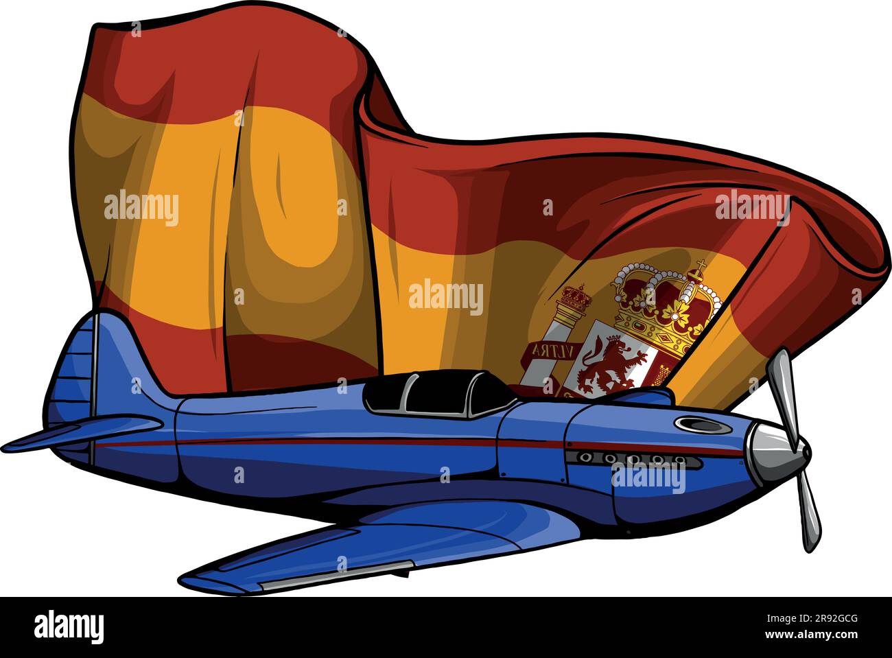vector illustration of Japanese plane on a rising sun flag Stock Vector ...