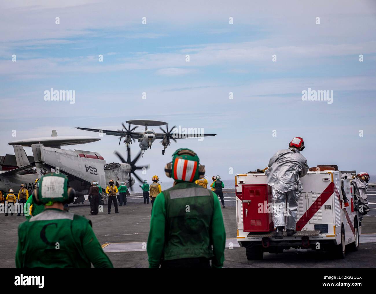 230622-N-EL850-2272 ATLANTIC OCEAN (June 22, 2023) An E-2D Hawkeye ...