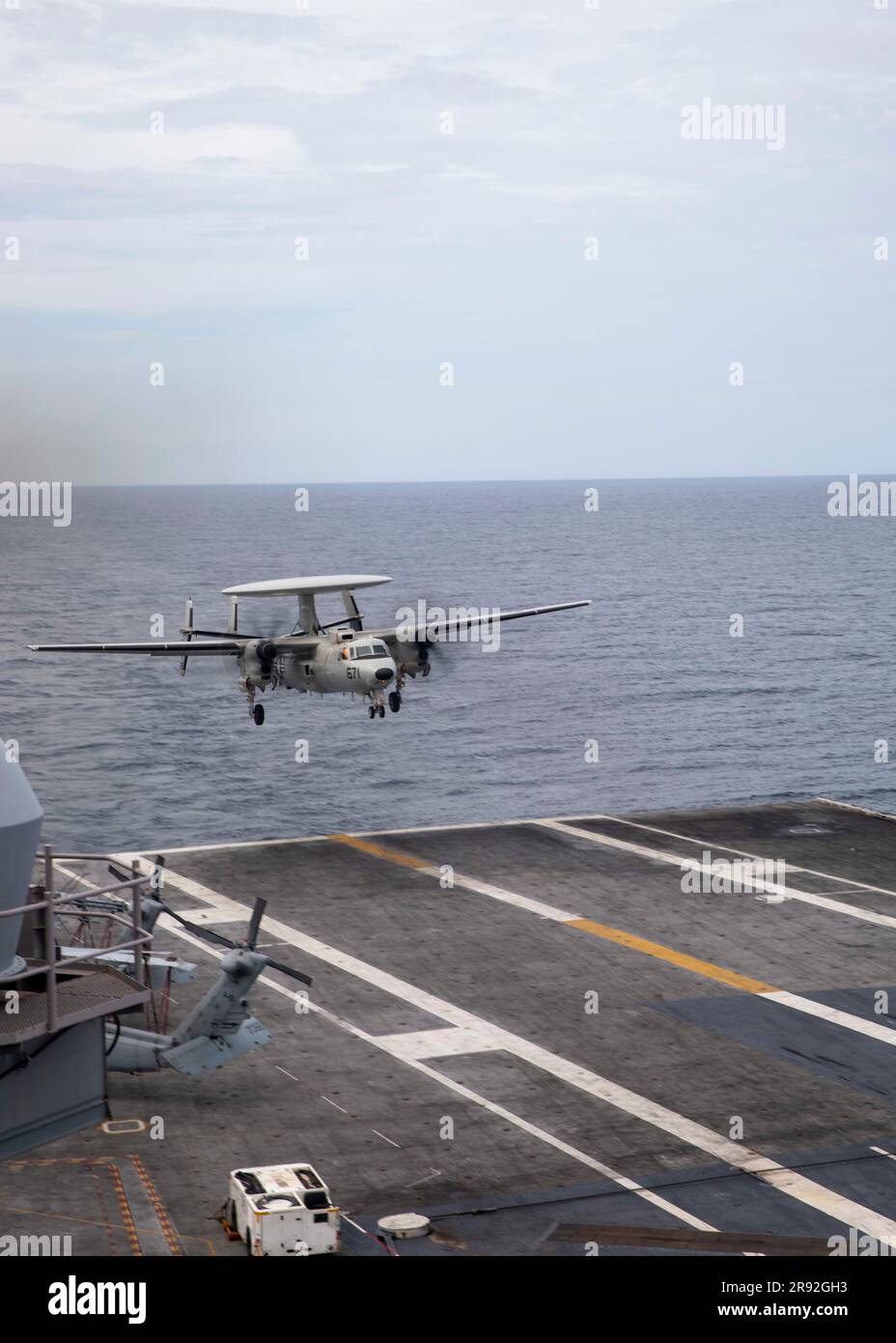 230623-N-XE013-1059 ATLANTIC OCEAN (June 22, 2023) An E-2D Hawkeye ...