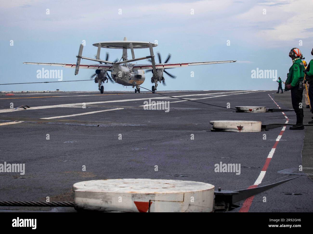 230622-N-EL850-2339 ATLANTIC OCEAN (June 22, 2023) An E-2D Hawkeye ...