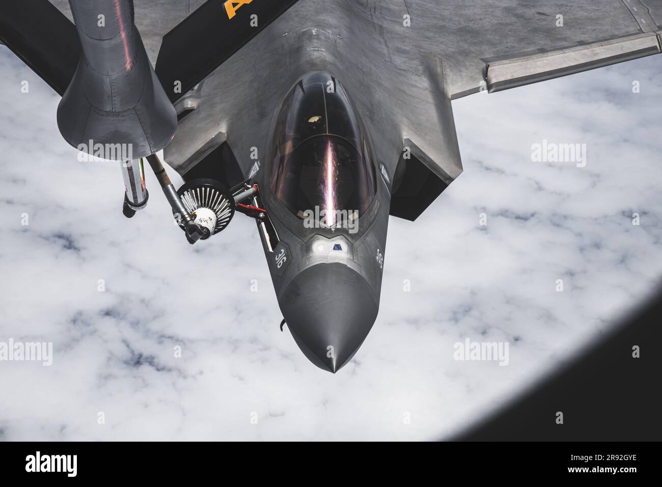 U.S. Marine Corps Maj. Robert Ahern, an F-35C Lighting II pilot ...