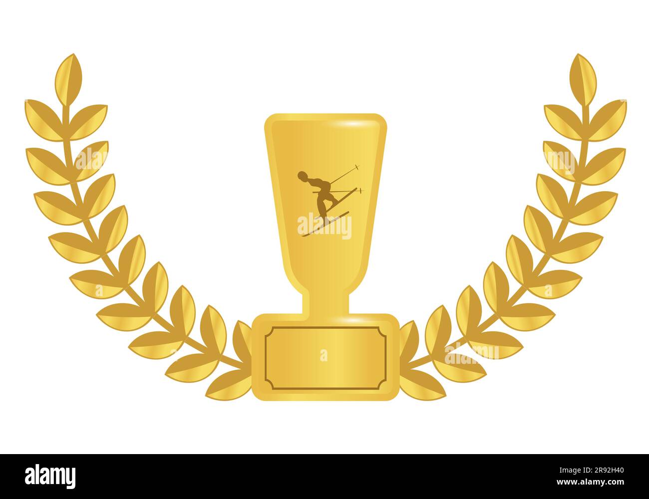 Alpine trophy Stock Vector Images - Alamy