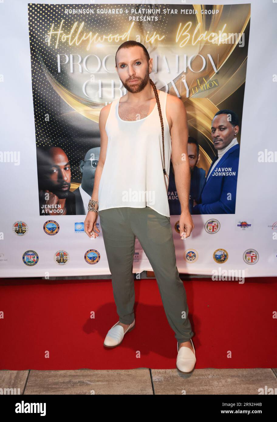 Los Angeles, California, USA. 22nd June, 2023. Jonathan Fairchild ...