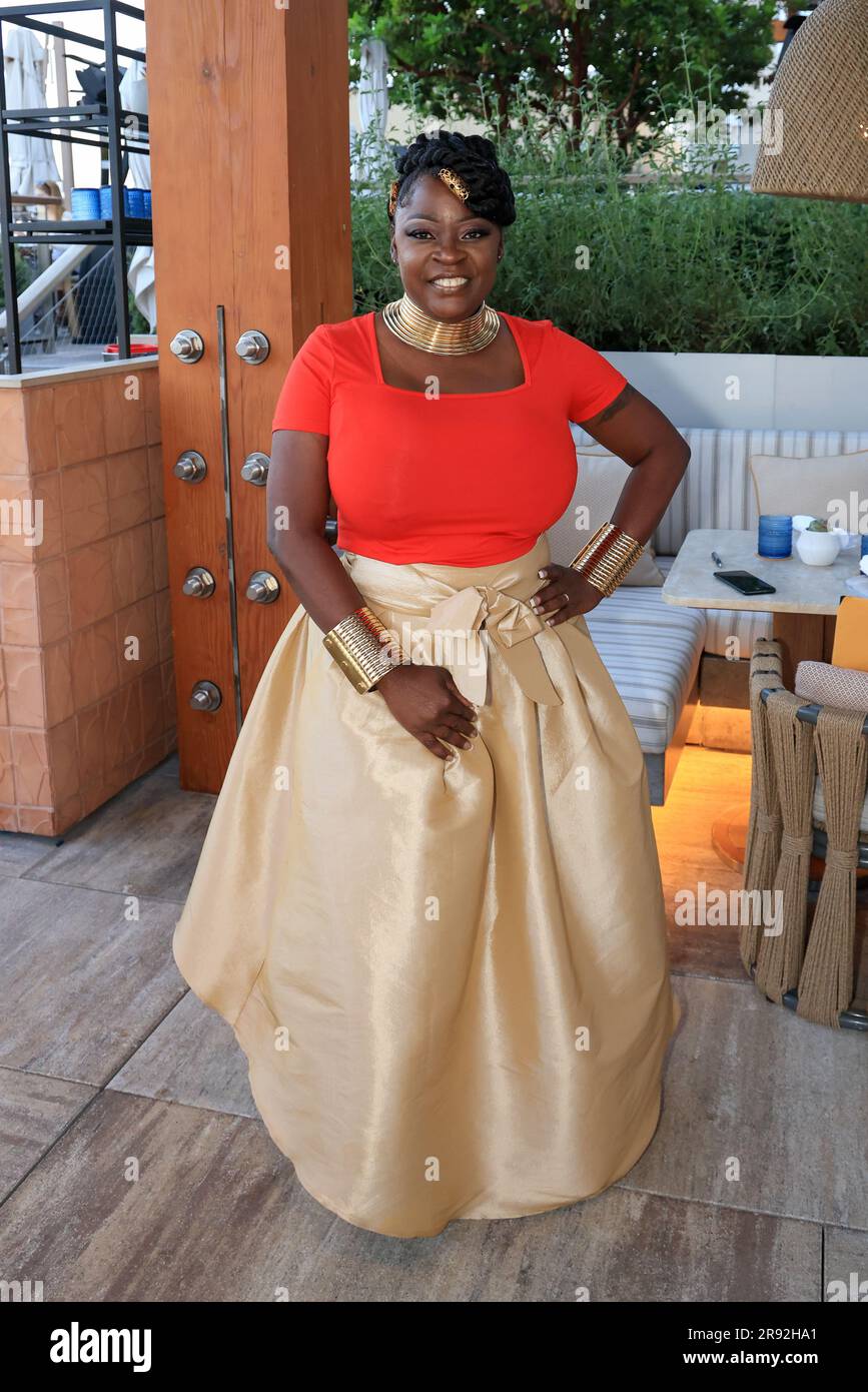 Los Angeles, California, USA. 22nd June, 2023. Desreta Jackson ...