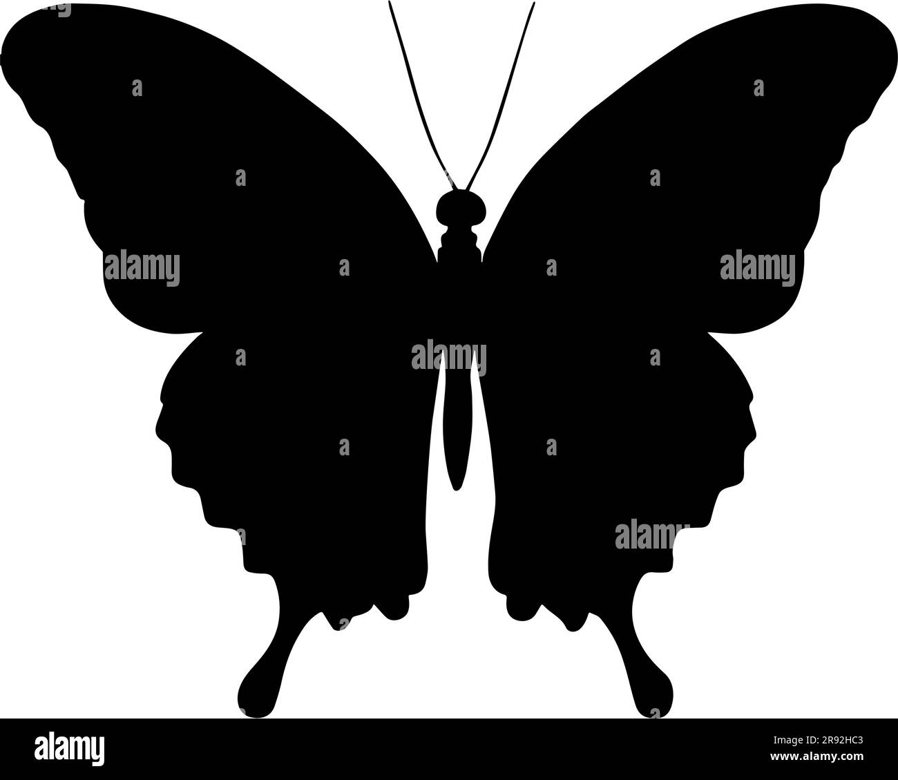 Monarch Butterfly Silhouette