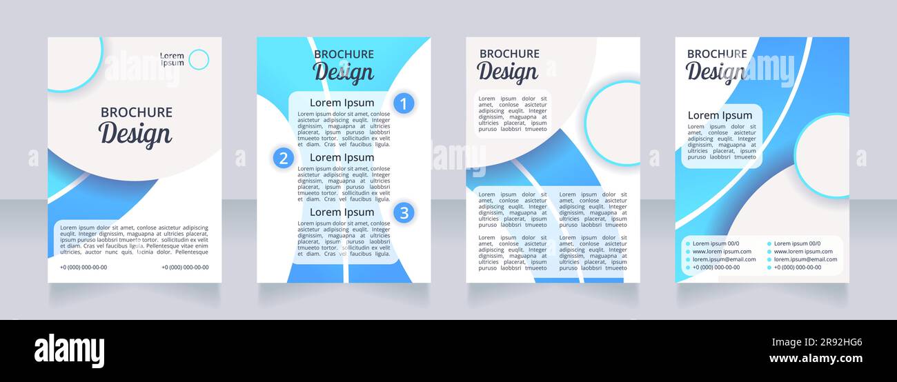 Nutrition for pregnant women blank brochure layout design Stock Vector ...