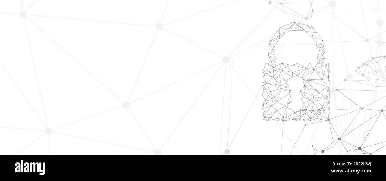 internet digital syber security technology concept for business ...