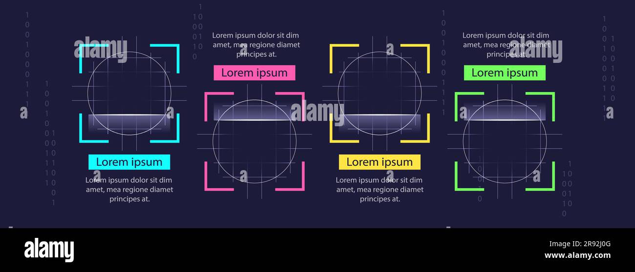 Authentication process infographic chart design template Stock Vector ...