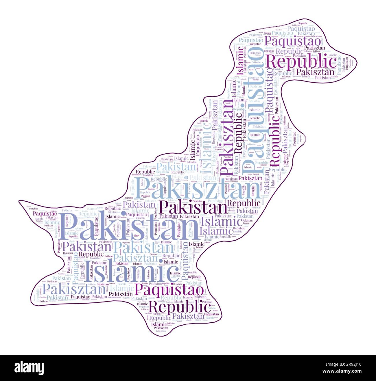 Map of the languages world map Stock Vector Images - Alamy