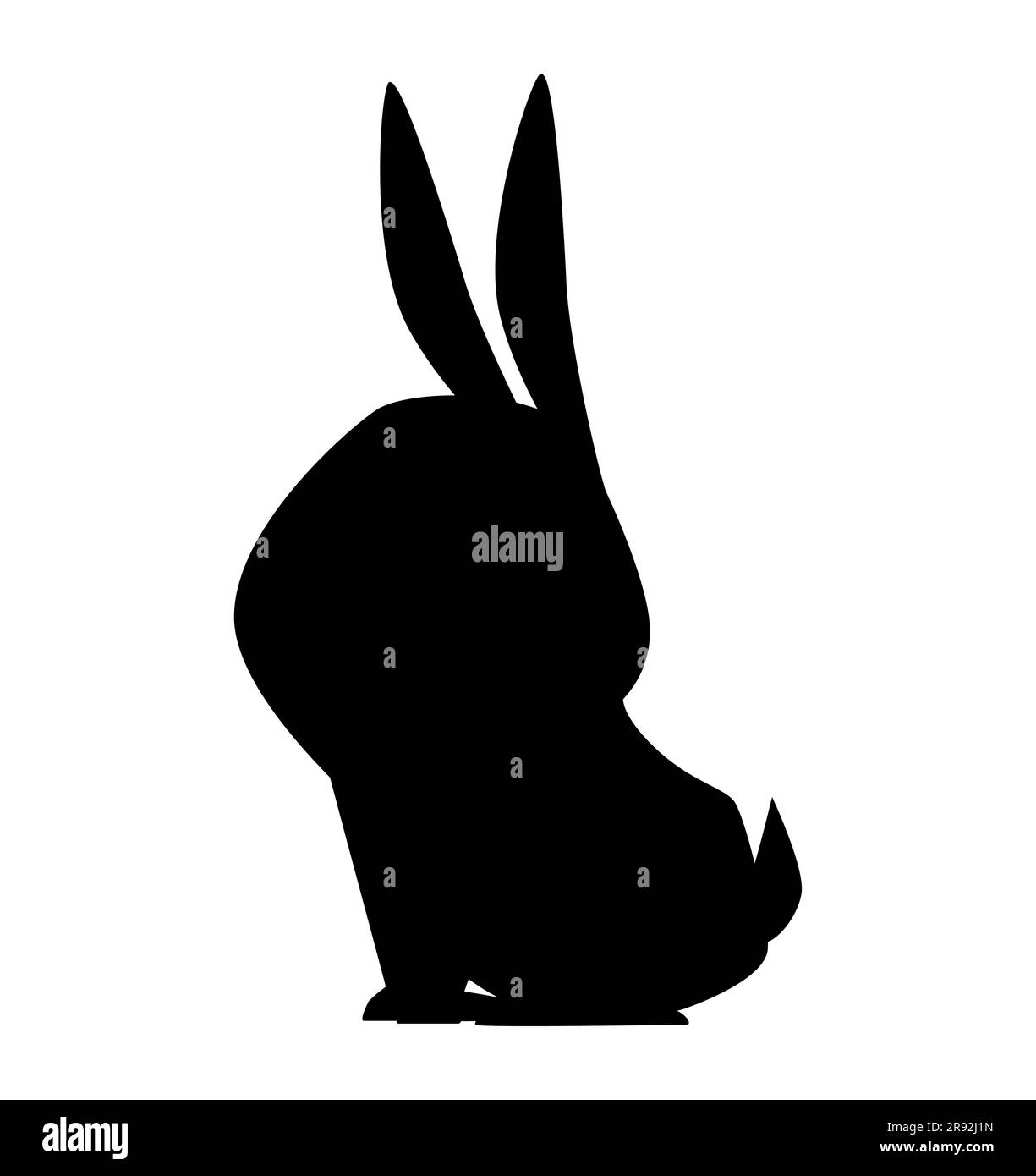 Cartoon bunny rabbit Stock Vector Images - Alamy