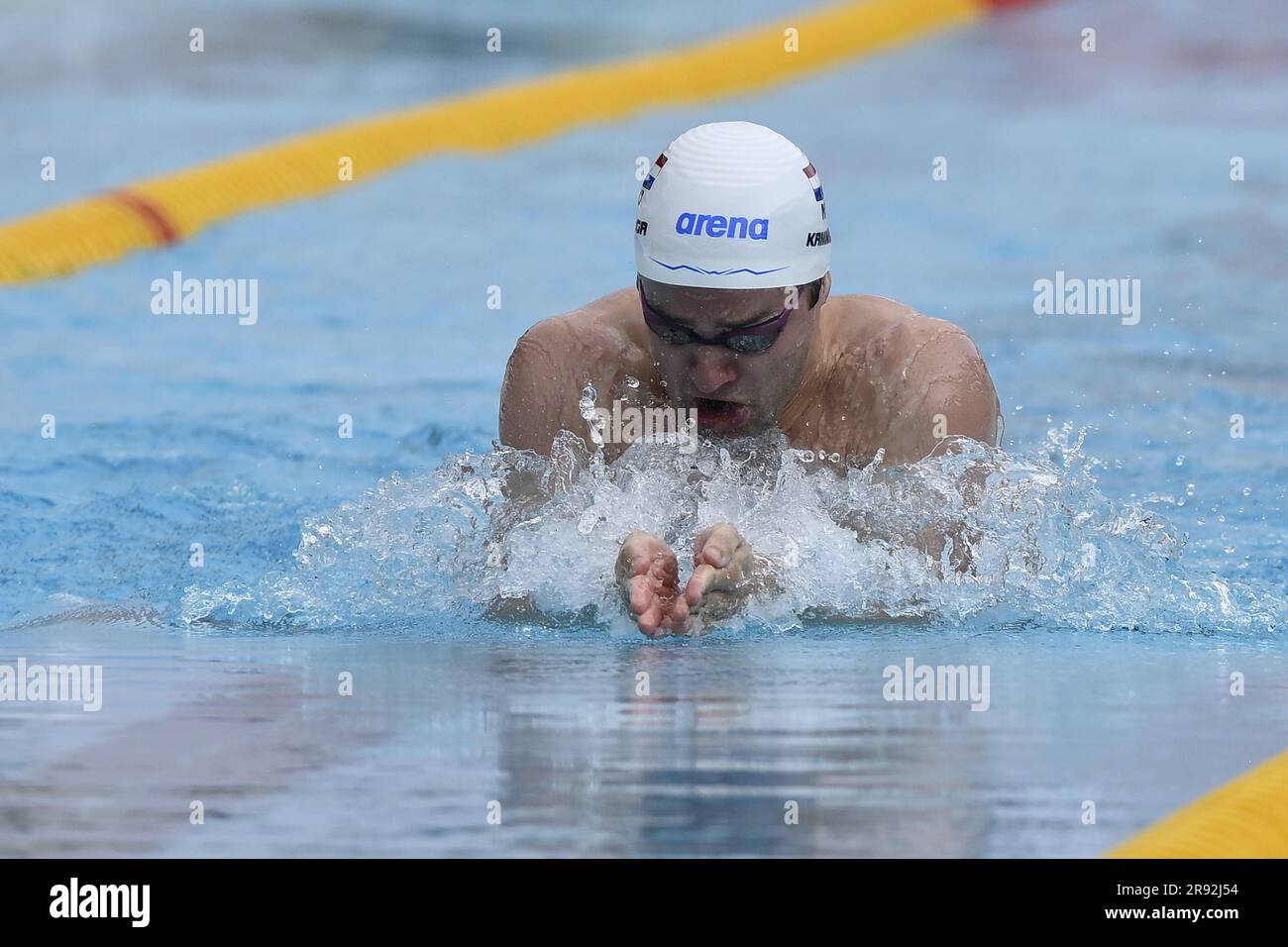 Rome, Italy. 23rd June, 2023. Arno Kamminga (NED) during the International Swimming ...