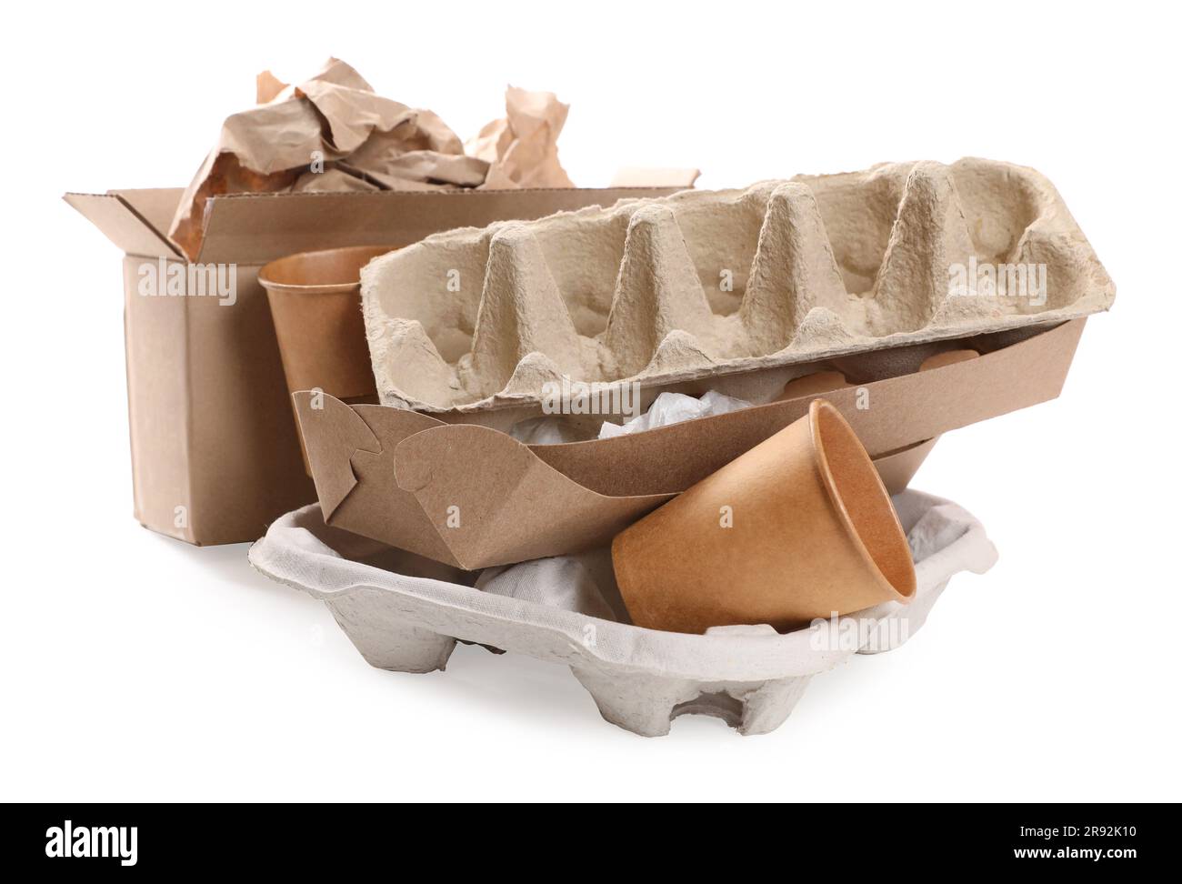 Collection of waste paper Cut Out Stock Images & Pictures - Alamy