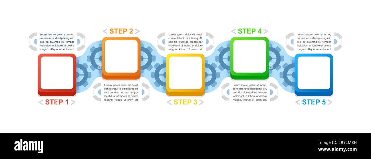 Technical innovation chart design template Stock Vector Image & Art - Alamy