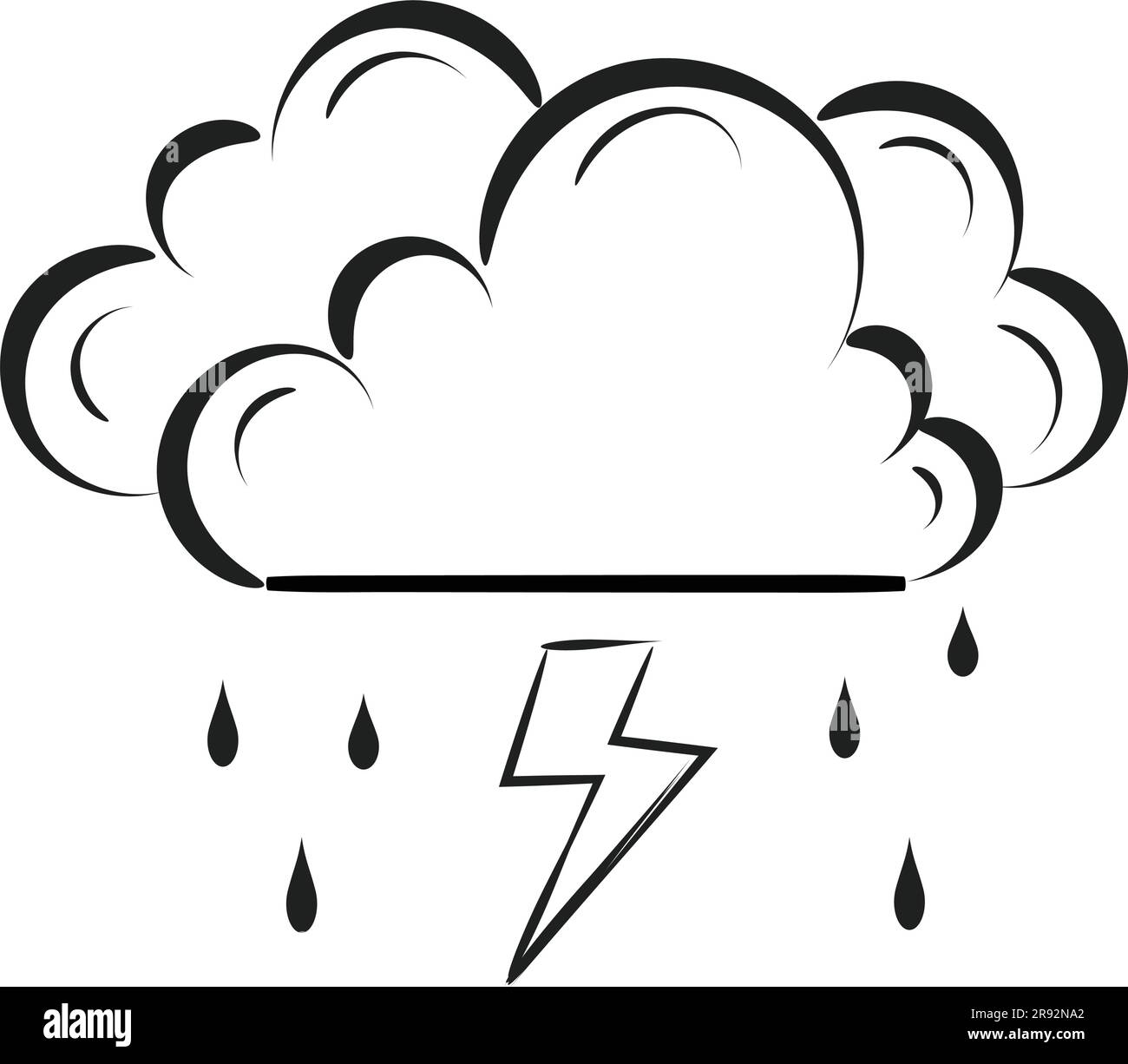 Cute Raindrop Clip Art