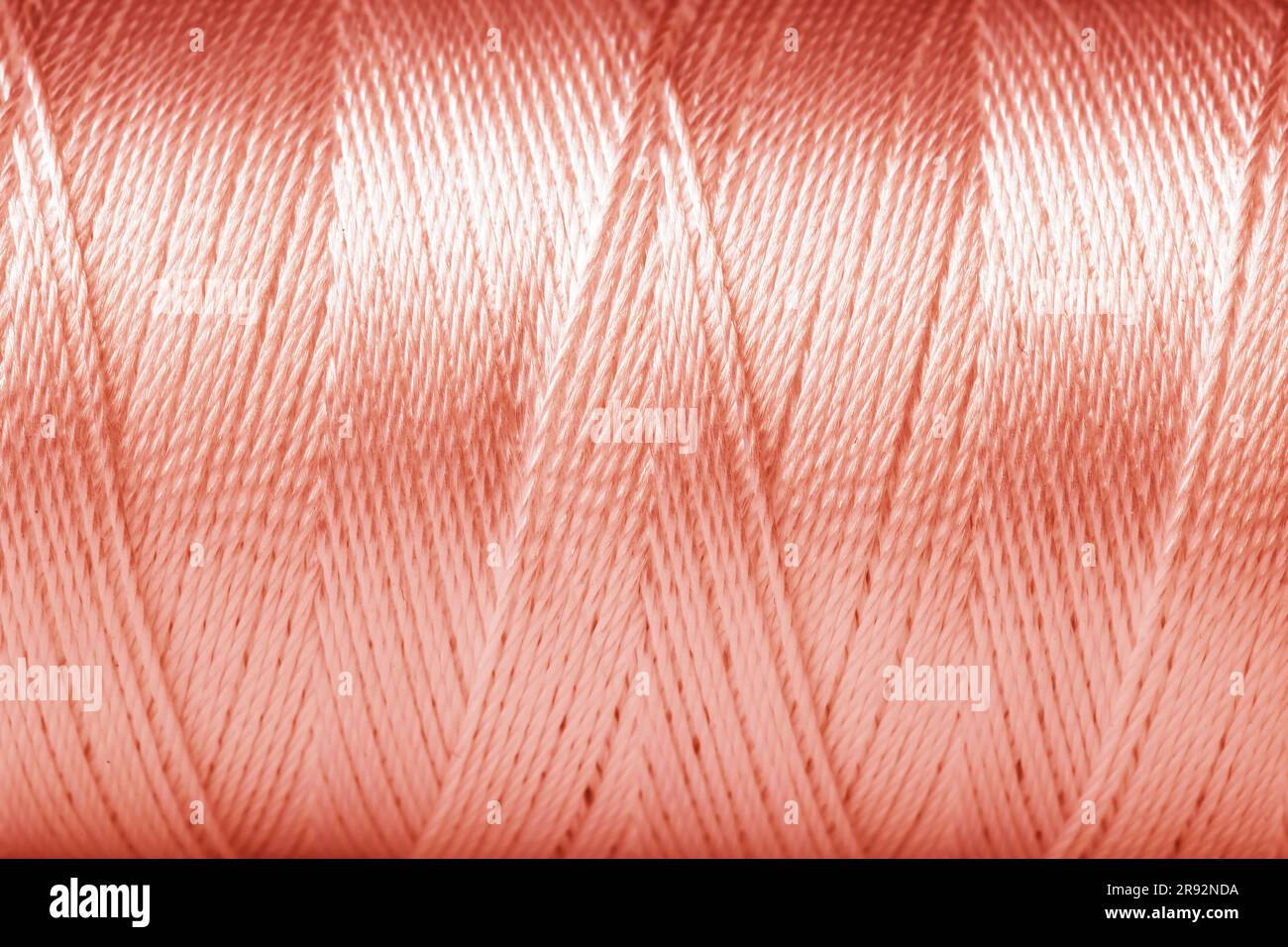 Texture of rose gold thread, closeup view Stock Photo - Alamy