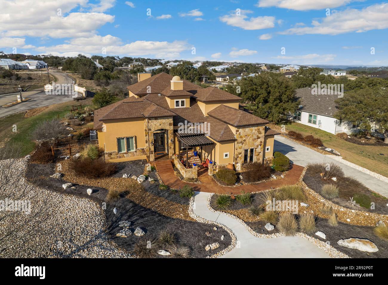 the front view of a home Stock Photo - Alamy