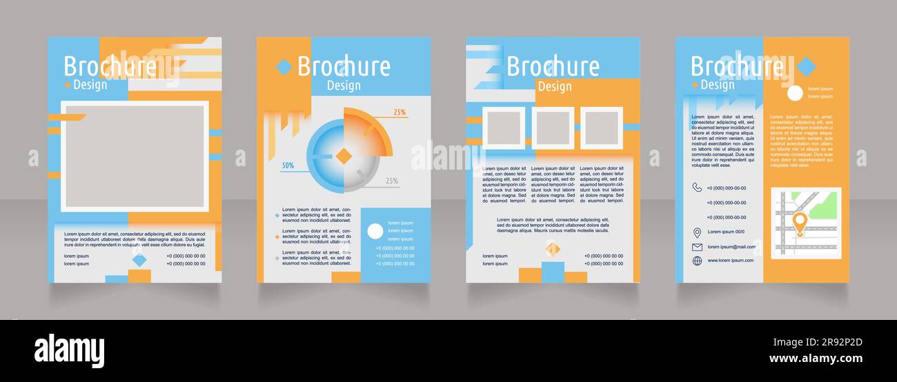 Brand envisioned future blank brochure design Stock Vector Image & Art ...