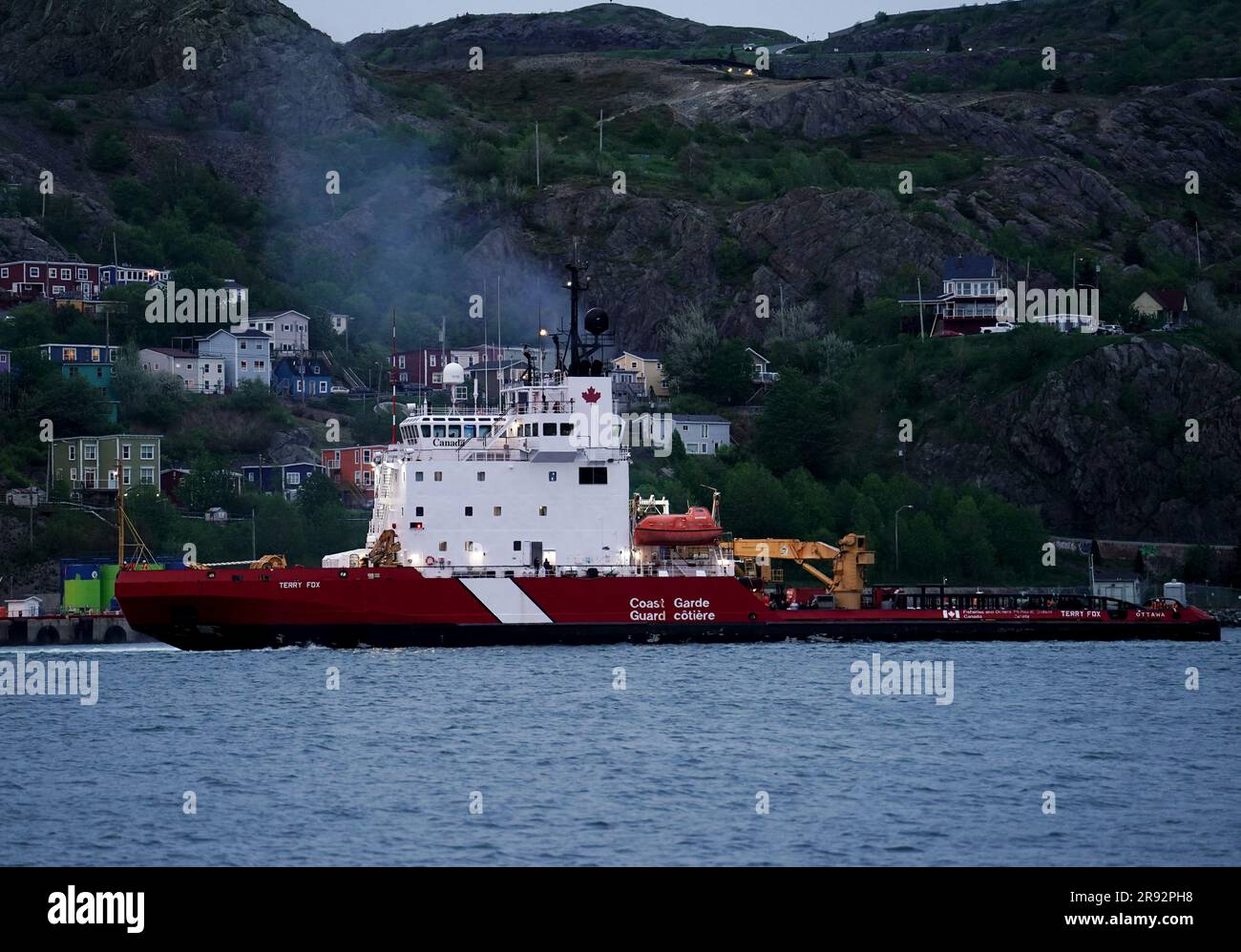 Canadian Coast Guard vessel Terry Fox returns to St John's Port in ...