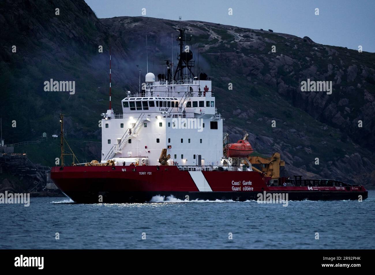Canadian Coast Guard vessel Terry Fox returns to St John's Port in ...