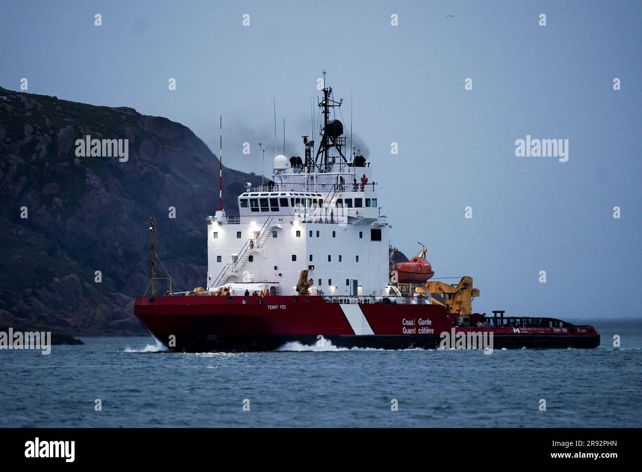 Canadian Coast Guard vessel Terry Fox returns to St John's Port in ...