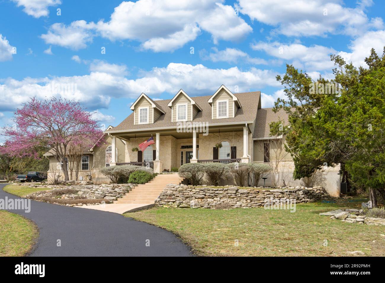 the front view of a home Stock Photo - Alamy
