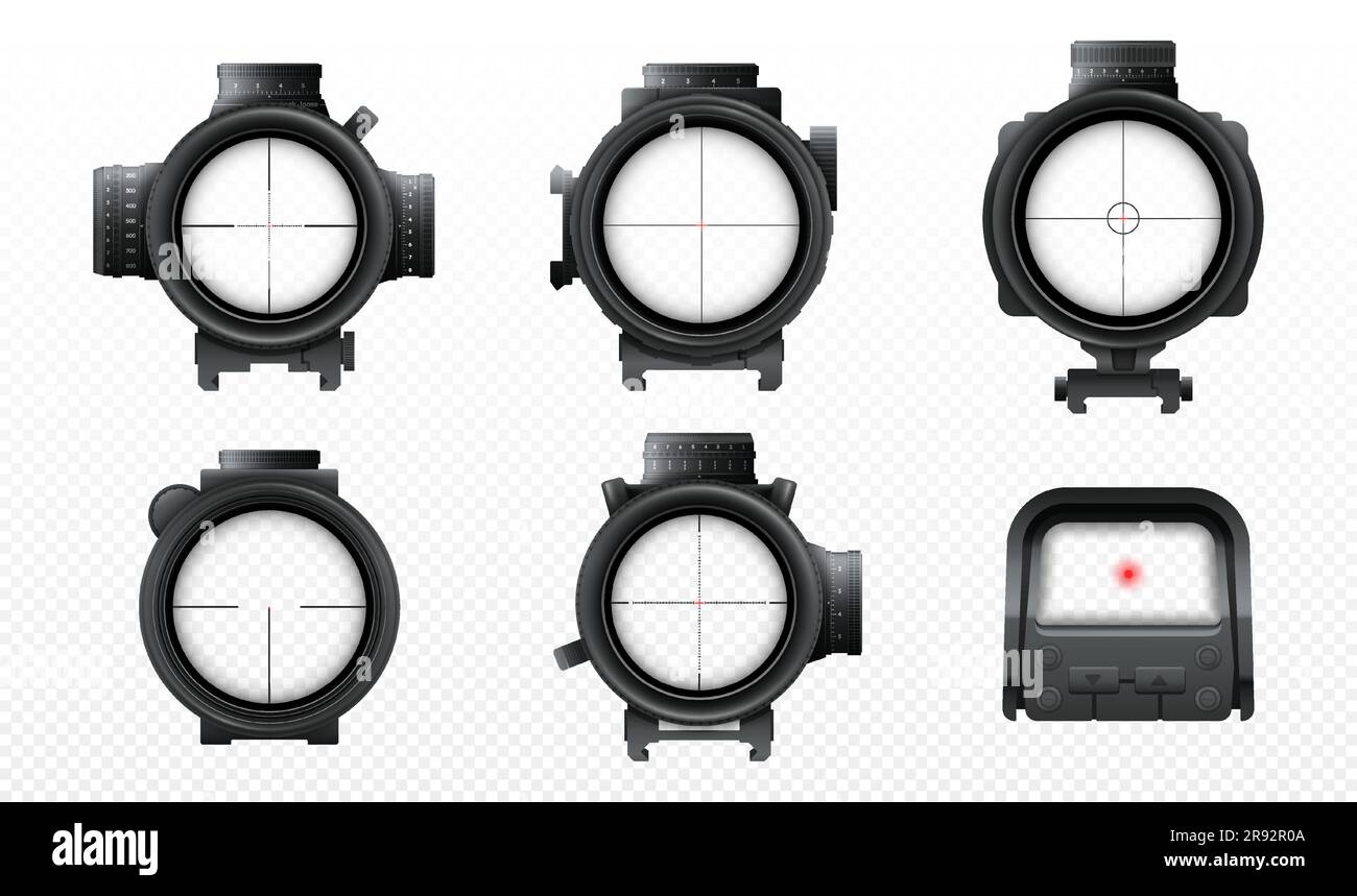 Weapon scopes set concept Stock Vector Image & Art - Alamy