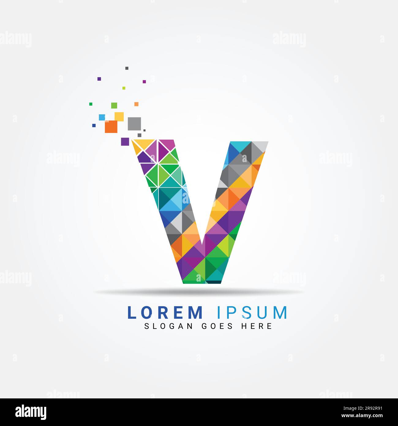 V logo Stock Vector Images - Alamy