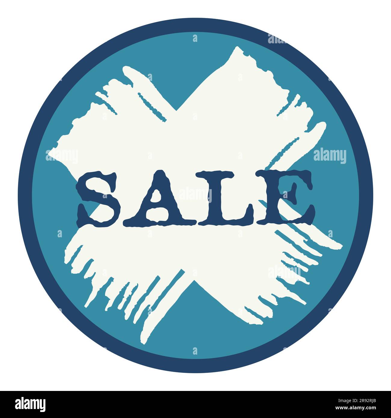 Sale circle template Vector illustration. Isolated on white background ...