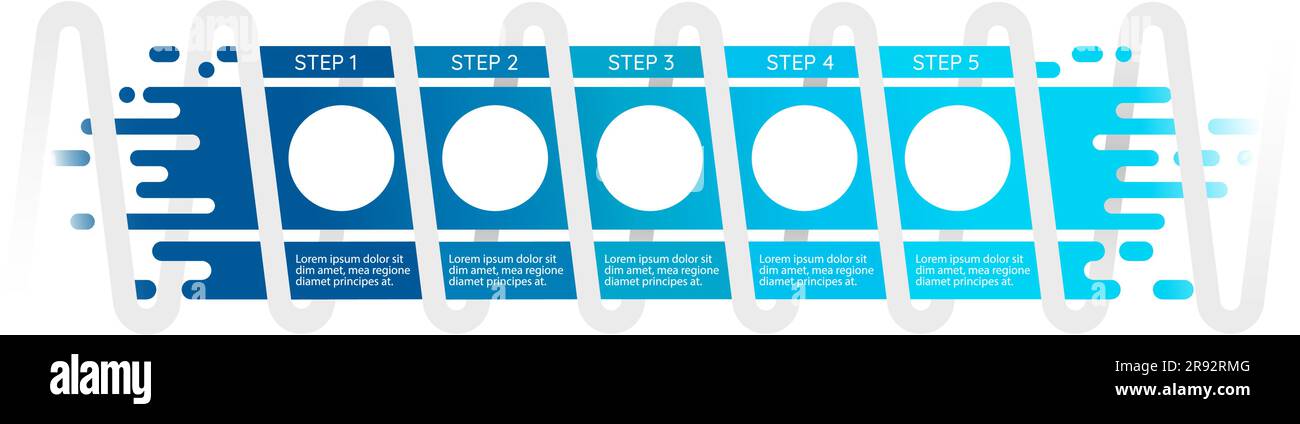 Project solution infographic chart design template Stock Vector Image ...
