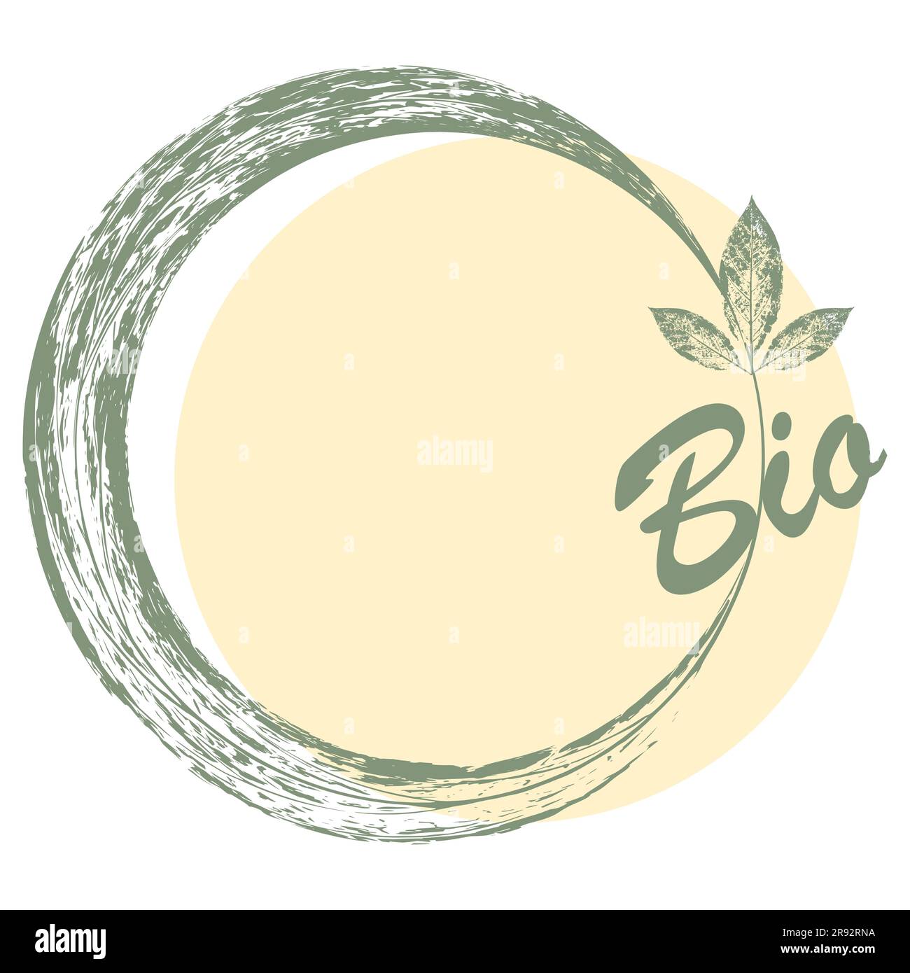 Bio product sticker, label, badge and logo. Ecology icon. Template for ...