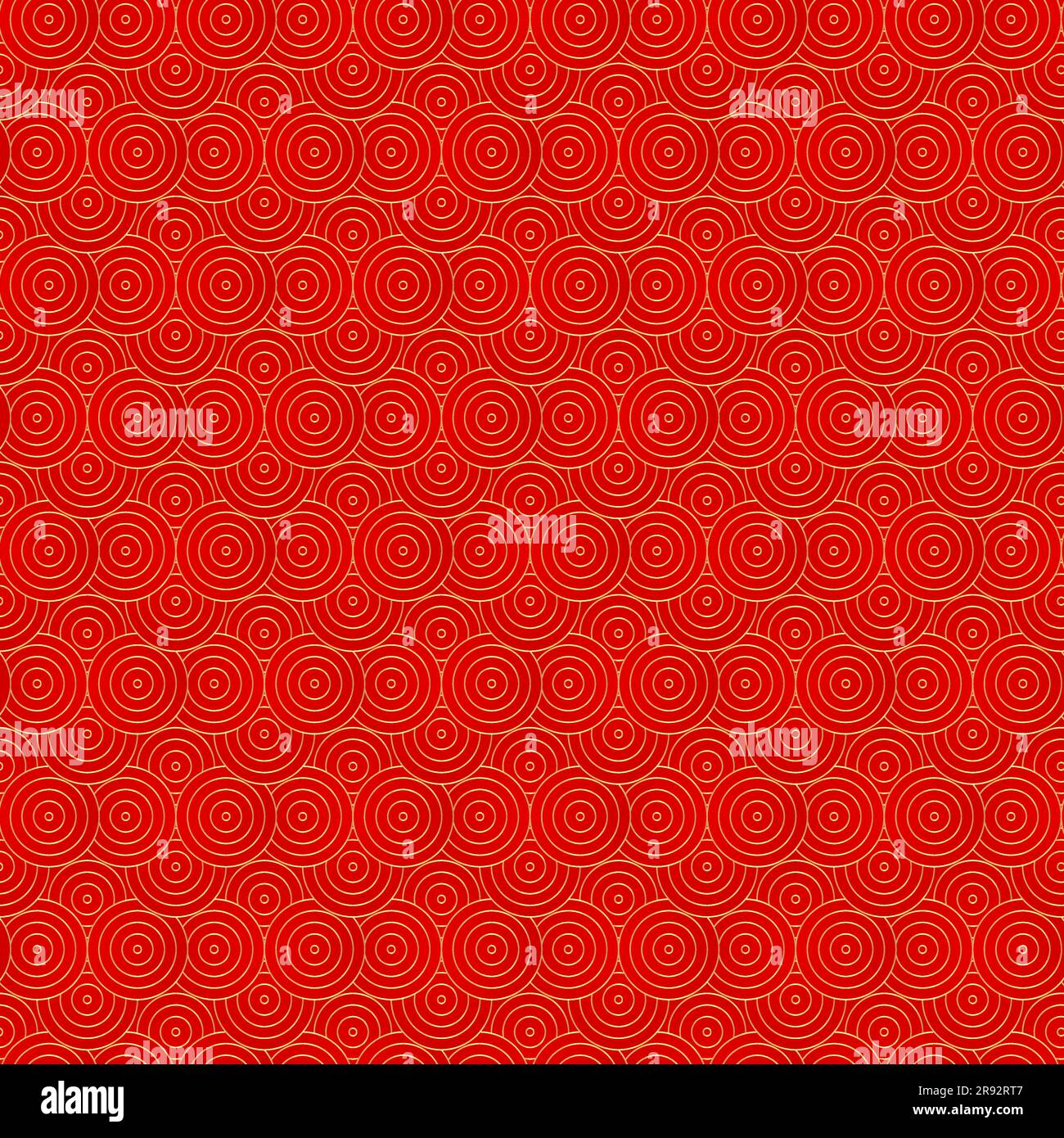 Luxury chinese circle seamless pattern. Traditional asian motif Stock ...