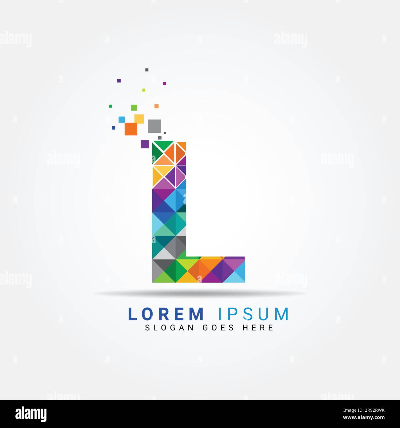 L geometric hi-res stock photography and images - Alamy