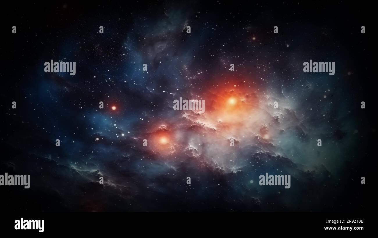 Space flight through nebula hi-res stock photography and images - Alamy