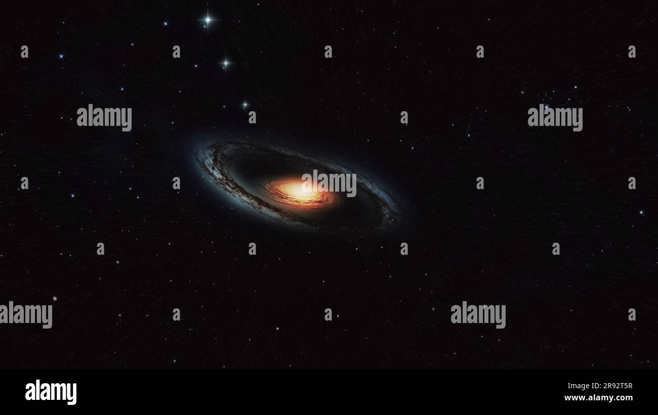 Lonely galaxy in outer space hi-res stock photography and images - Alamy