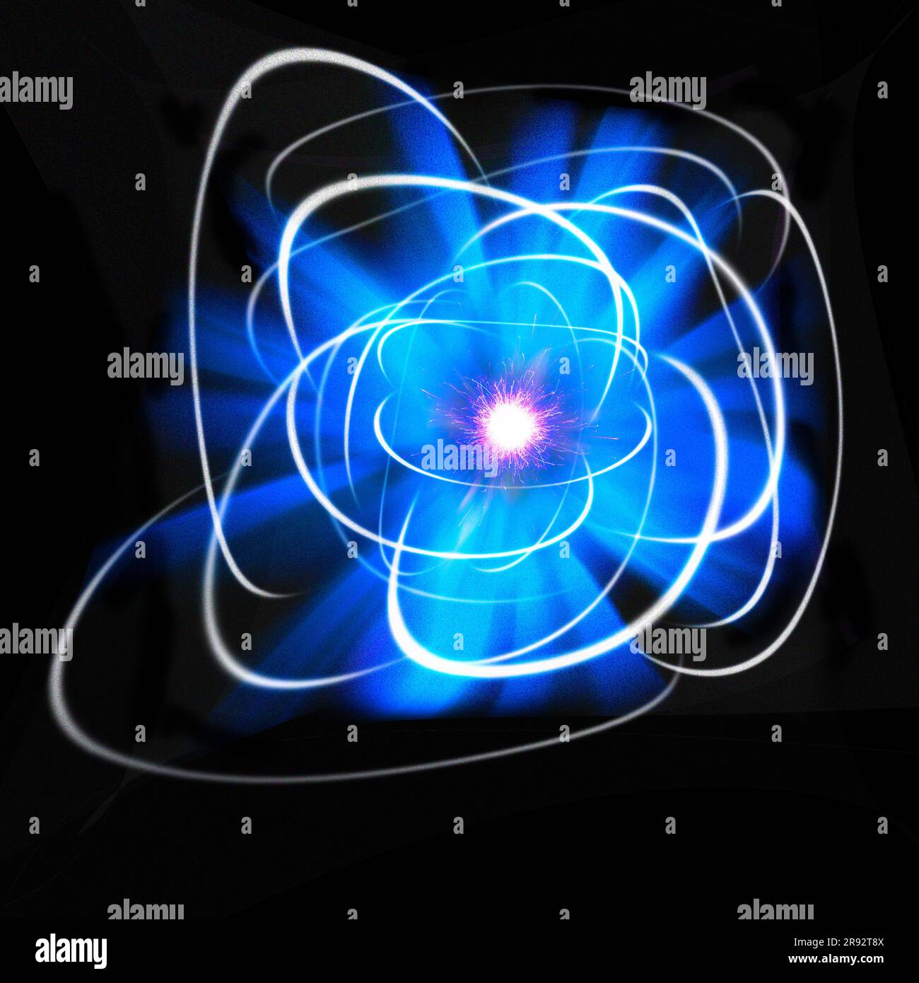 Quantum fluctuations, conceptual illustration Stock Photo - Alamy