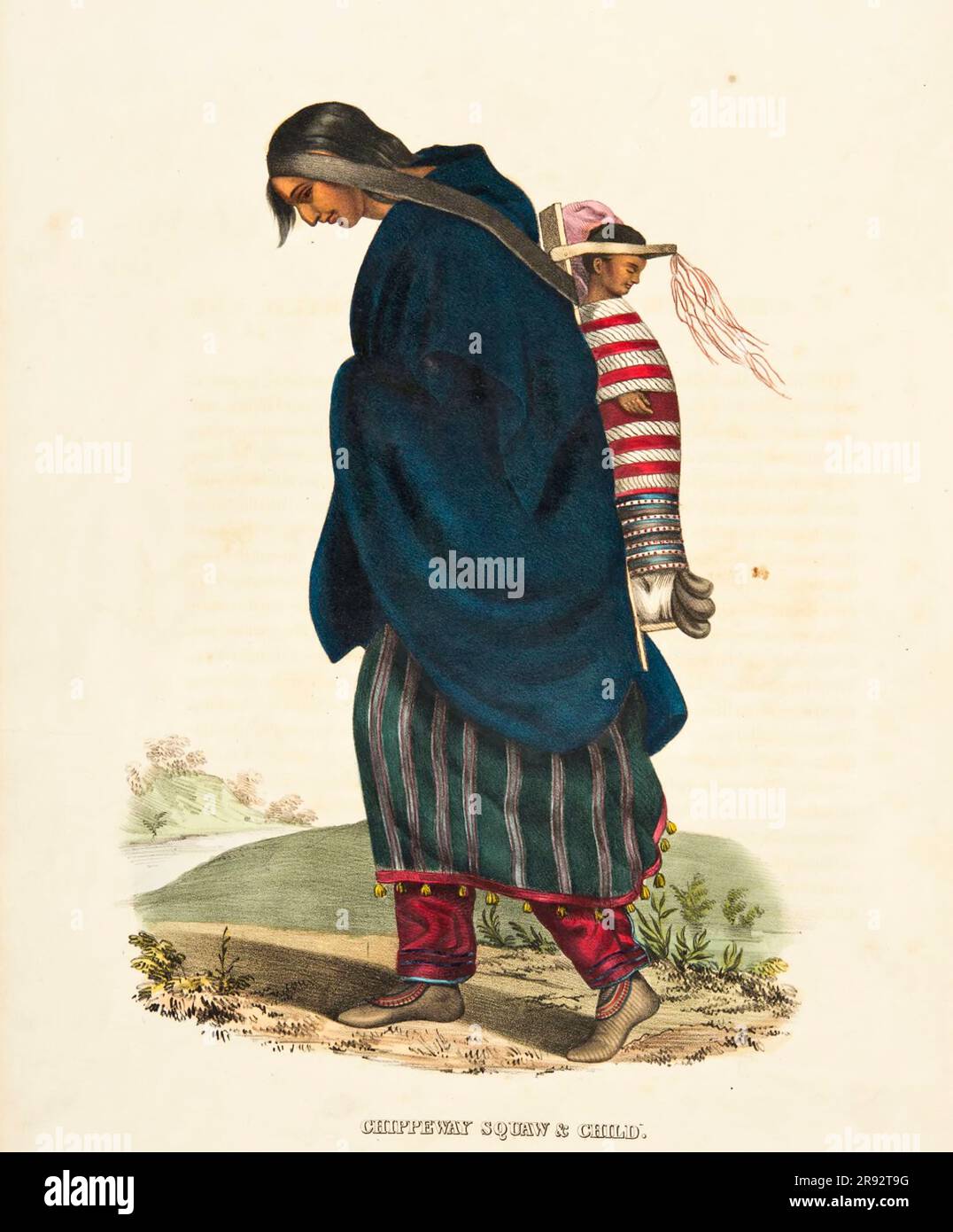 Native american indian squaw woman hi-res stock photography and images ...