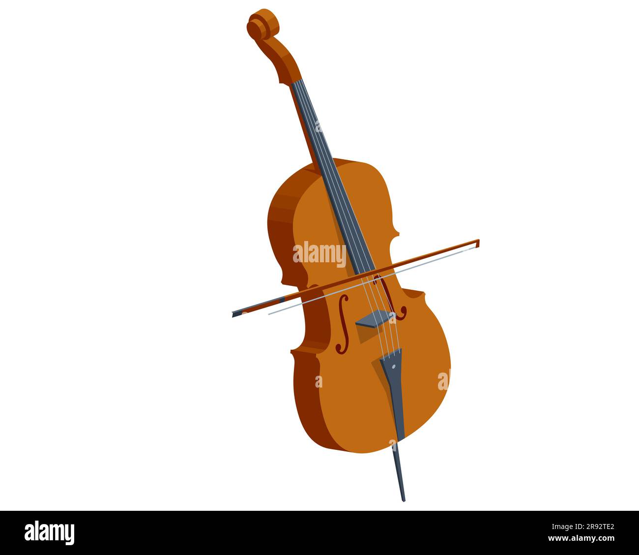 Viol player Cut Out Stock Images & Pictures - Alamy